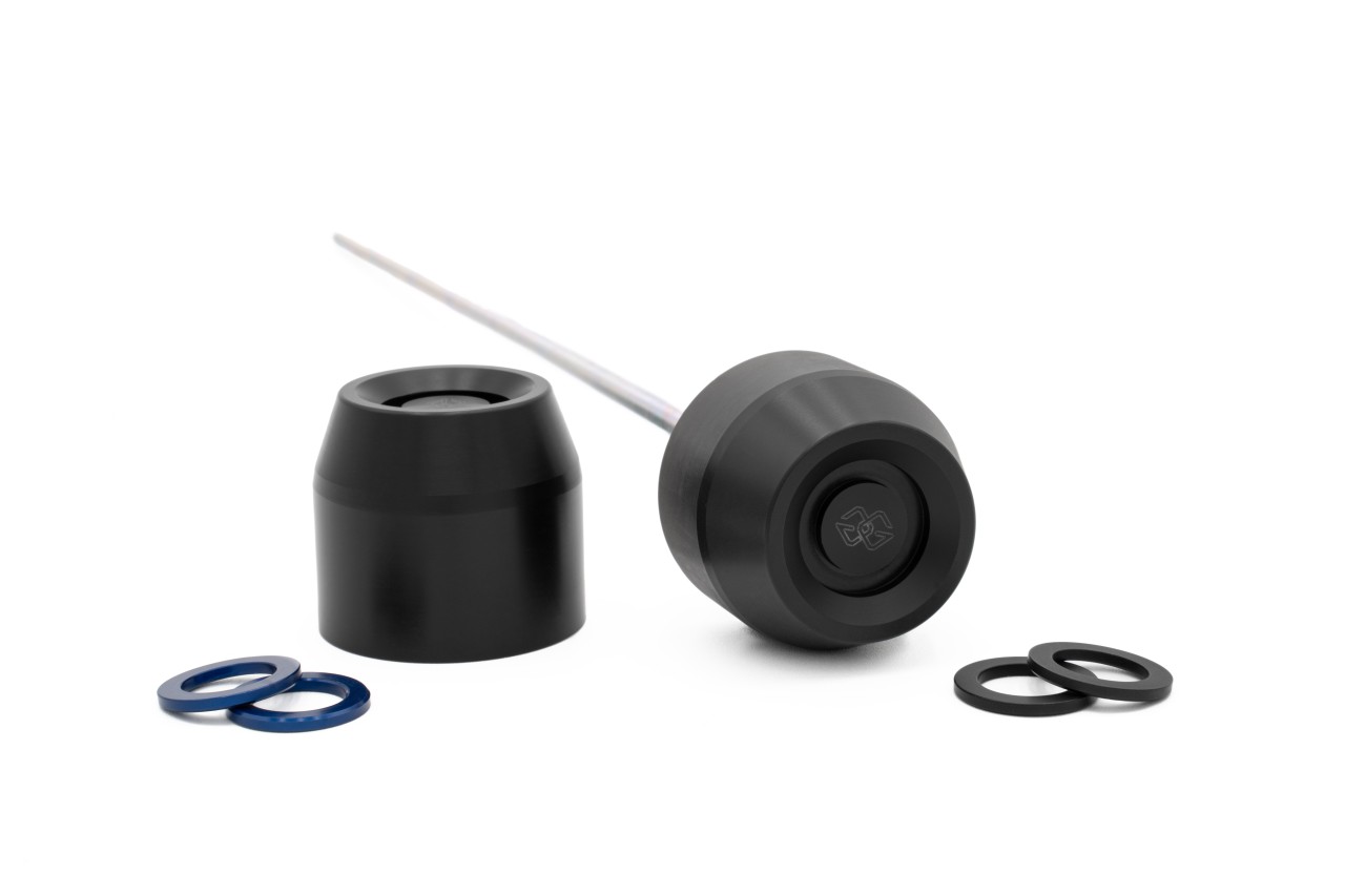 GTA rear axle protector black | GTA-R-S05-B