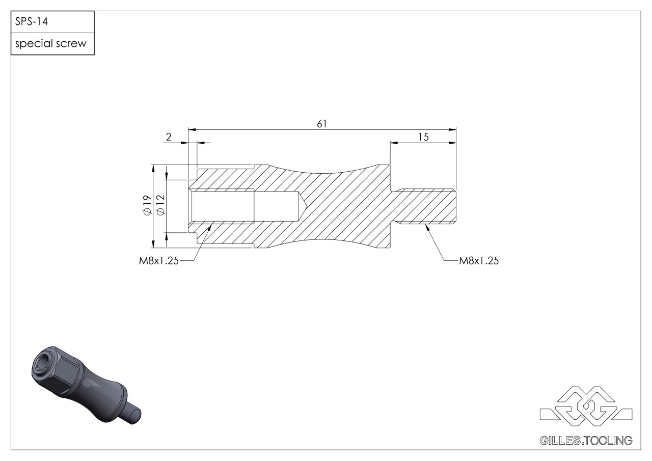 Adapter 1.4301 | SPS-14